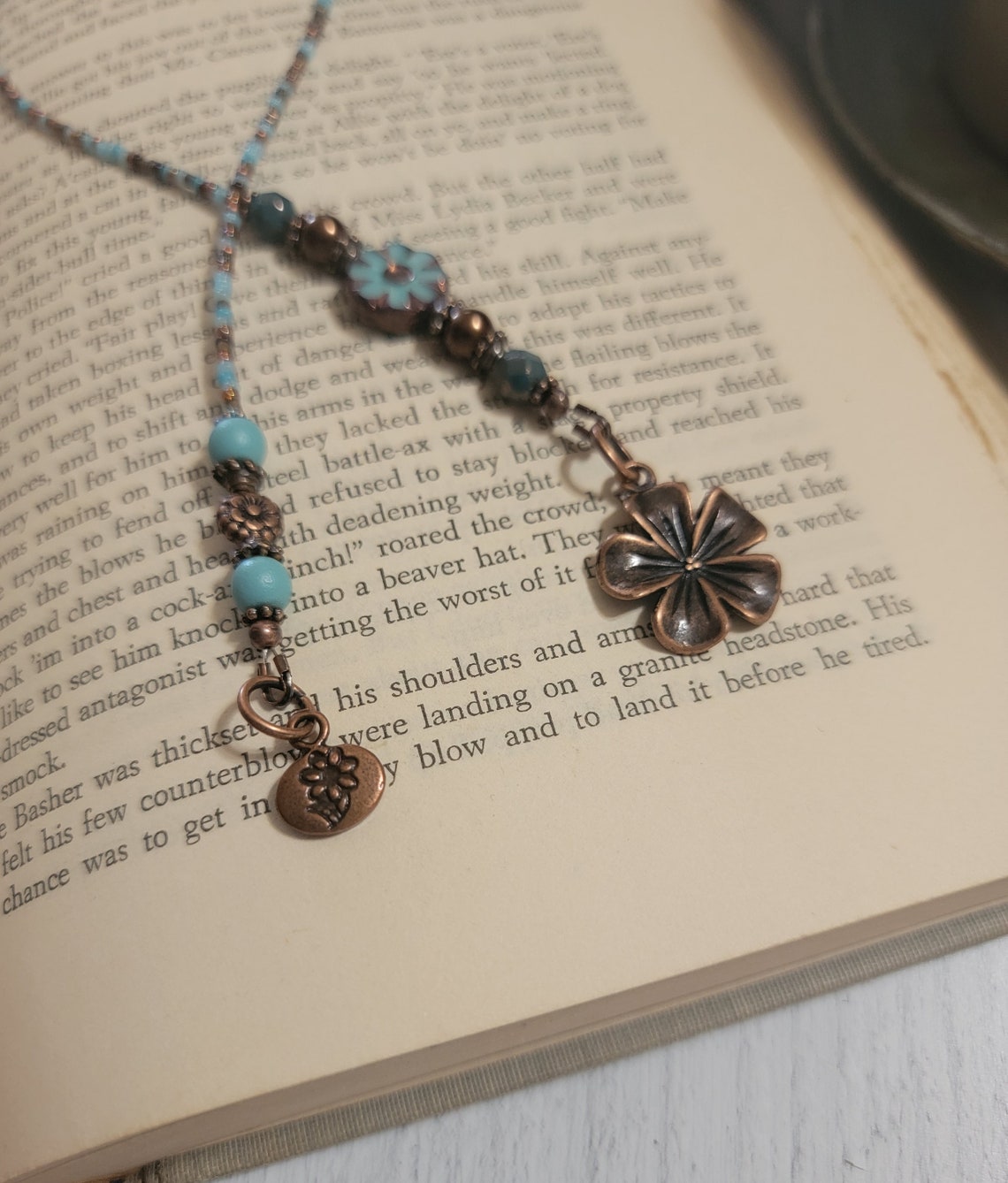 Boho Daisy Bookmark Flower Bookmarker Nature Theme Bookmark - Etsy