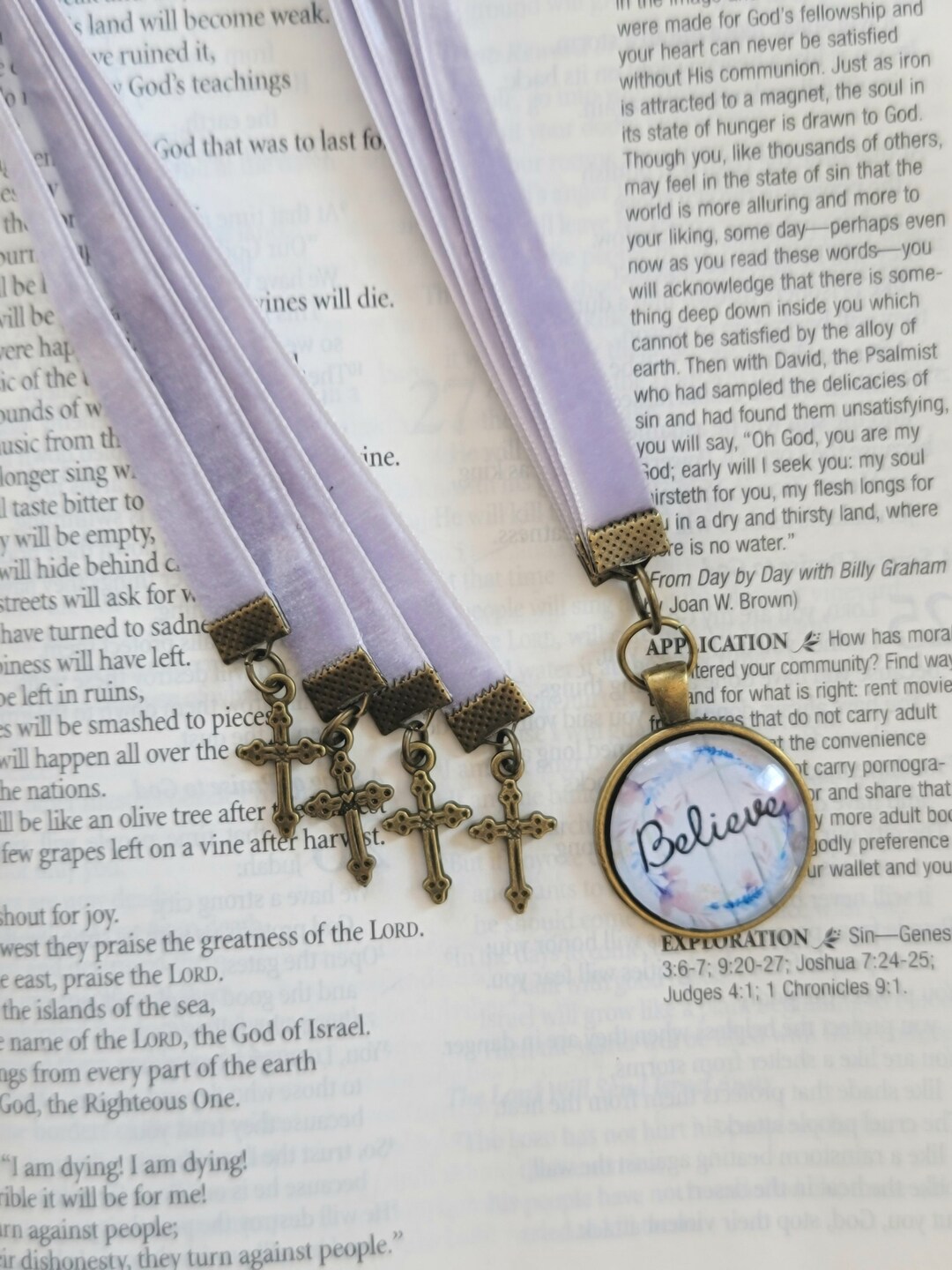 Multi-strand Bookmark, Hold Multiple Pages at Once, Bible Bookmarker ...
