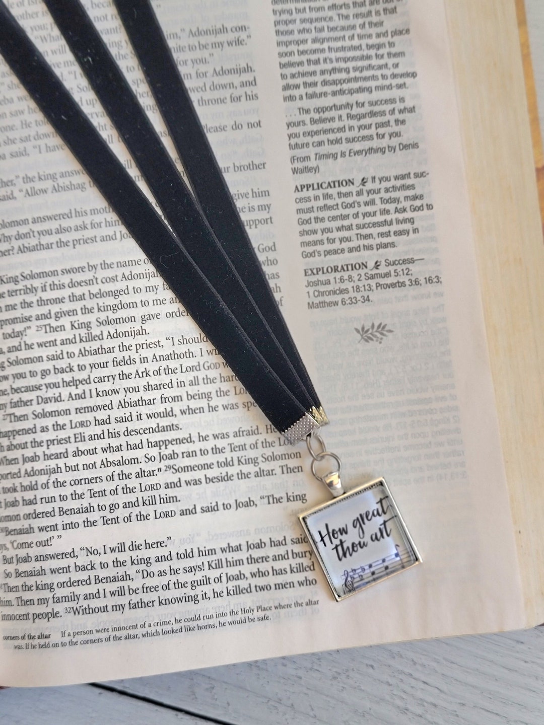 Multi-strand Bookmark, Hold Multiple Pages, Bible Bookmarker, How Great ...