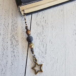 Moon, Asteroid Beaded Bookmark, Space Themed Book Thong - Etsy