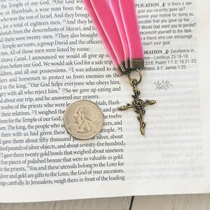 Multi-strand Bookmarker, Bible Ribbon Page Holder, Gift for Her, Study ...
