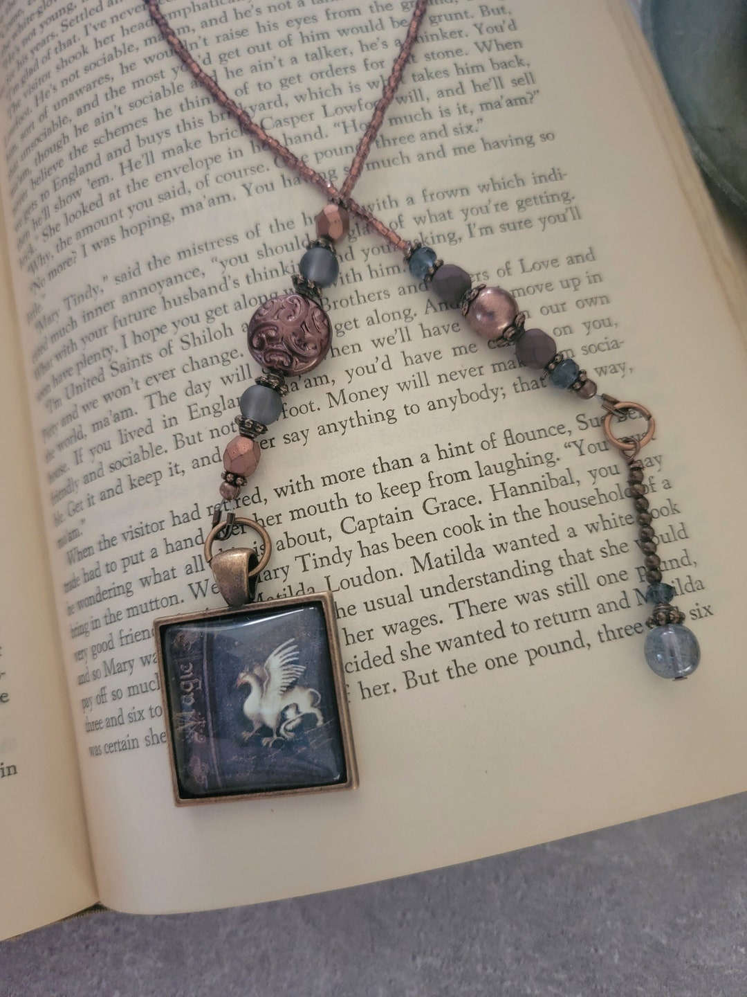 Magic Bookmark, RPG Bookmarker, Fantasy Lover Gift, Role Playing Wizard ...
