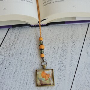 Pumpkin Bookmark, Fall Reading Bookmarker, Unique Reader Gift - Etsy