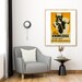 Vintage Library Poster 1930's - Encourages Learning and Reading Books ...