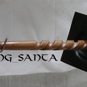 Viking Santa Drop Spindle EDS 0436 Leather Whorle - Etsy Canada