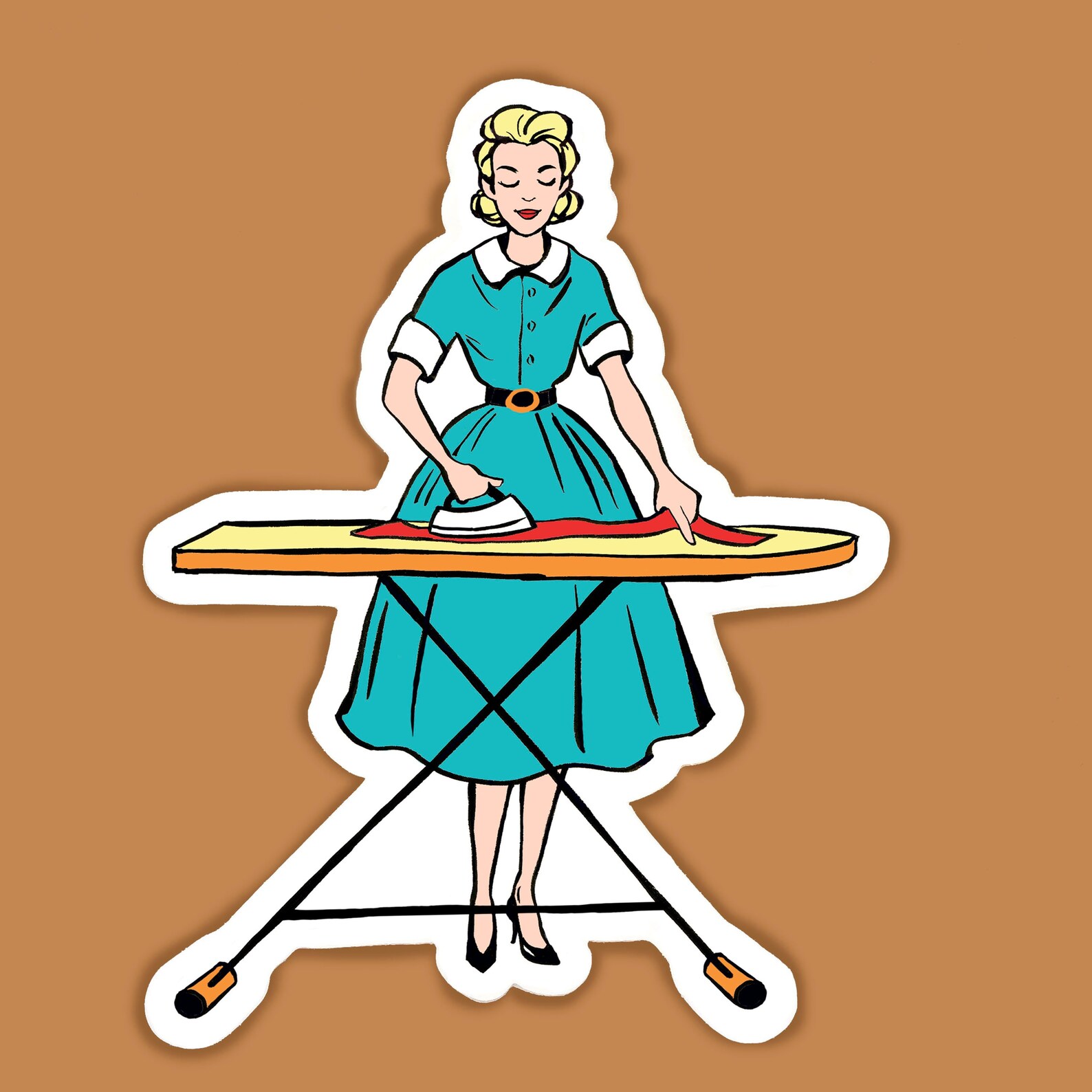 Ironing Sticker, Vinyl Sticker, Decal Stickers, Vinyl Decal, Ironing ...