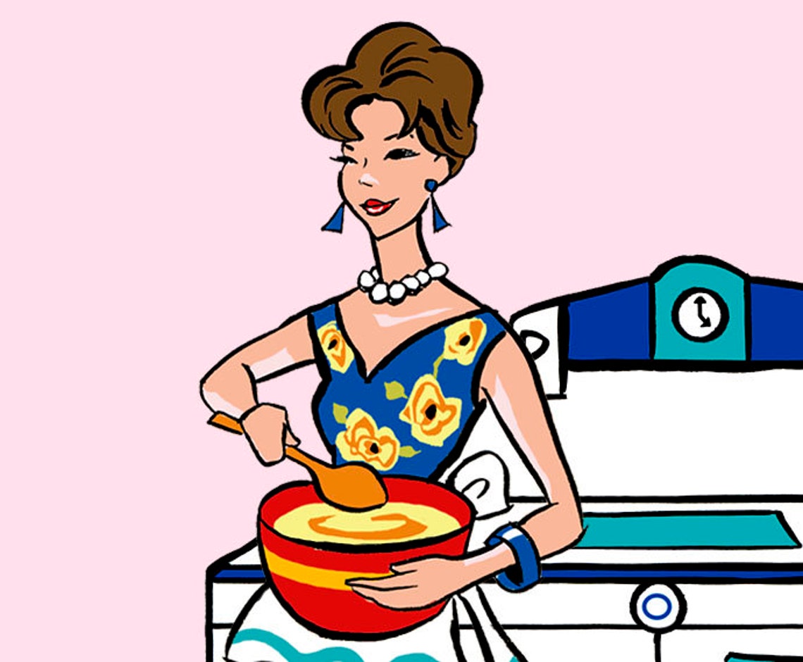 PRINT - "cooking", Kitchen Art, 8x10 Print, Kitchen, Cooking Gifts ...