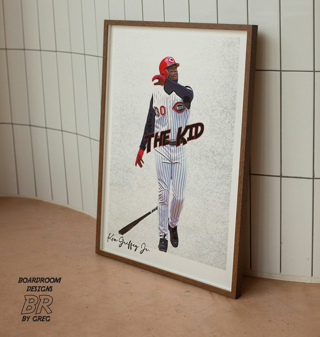 Ken Griffey Jr. Poster, Griffey, Junior, MLB Poster, Baseball ...