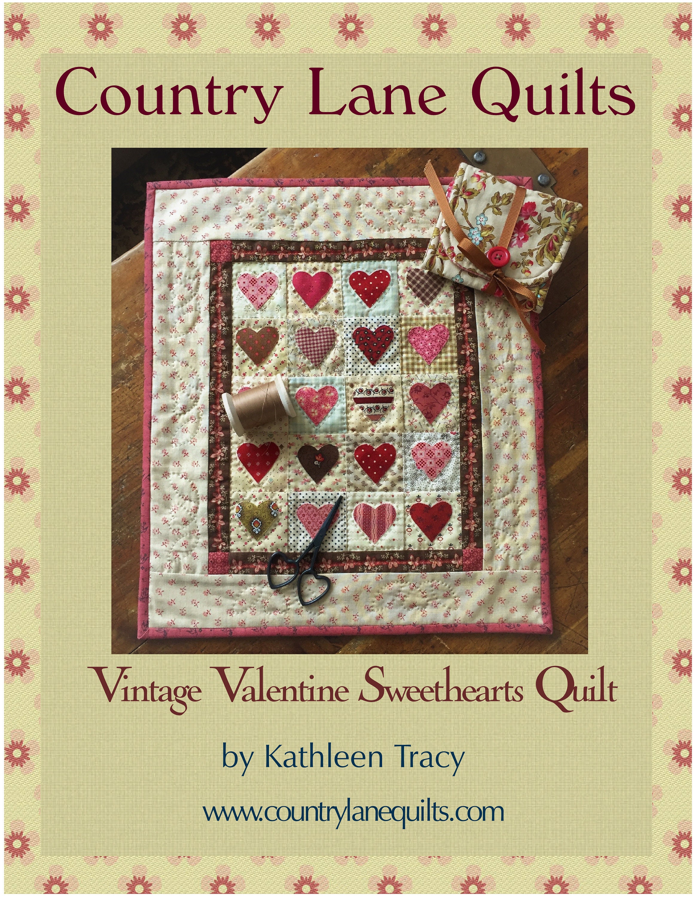 Vintage Valentine Quilt Kit