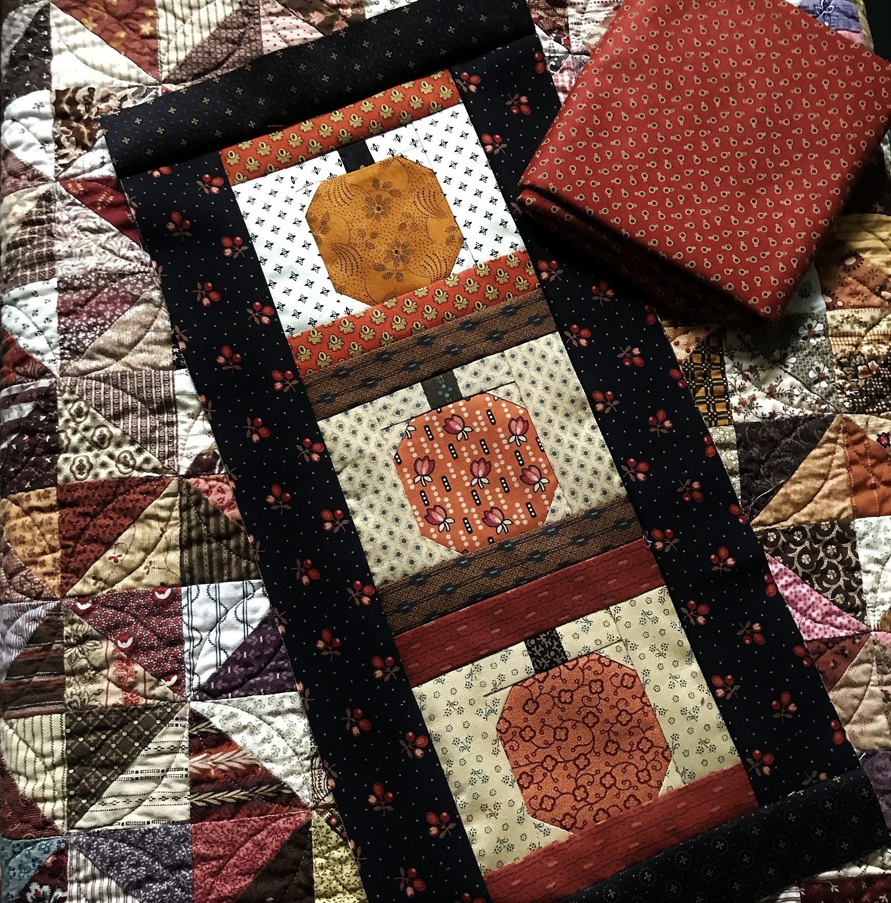 Mini Pumpkins Quilt Pattern - Etsy