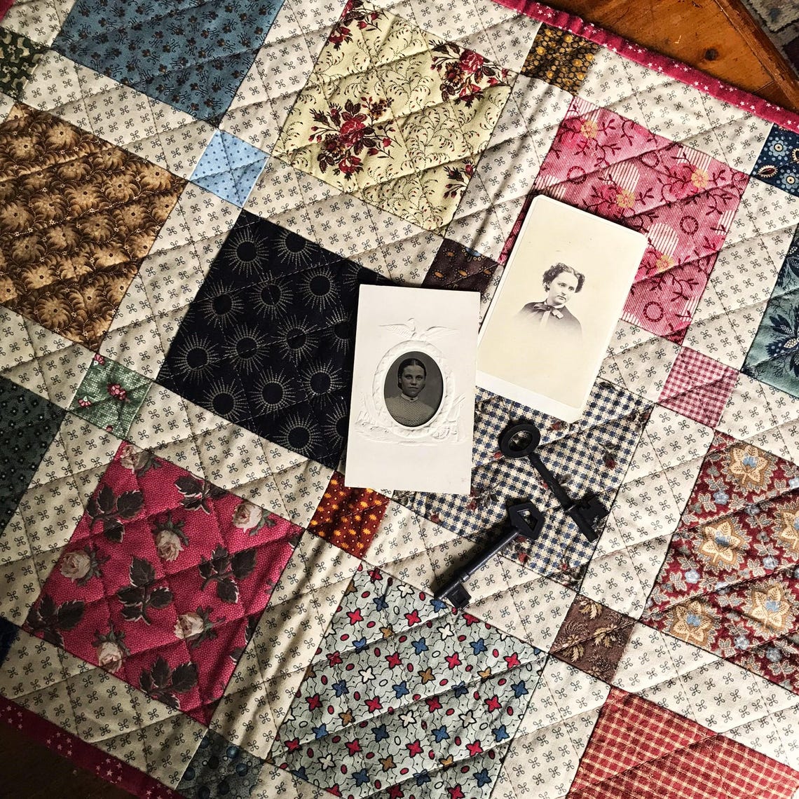 Civil War Scrap Squares Doll Quilt - Easy Quilt Pattern - Etsy