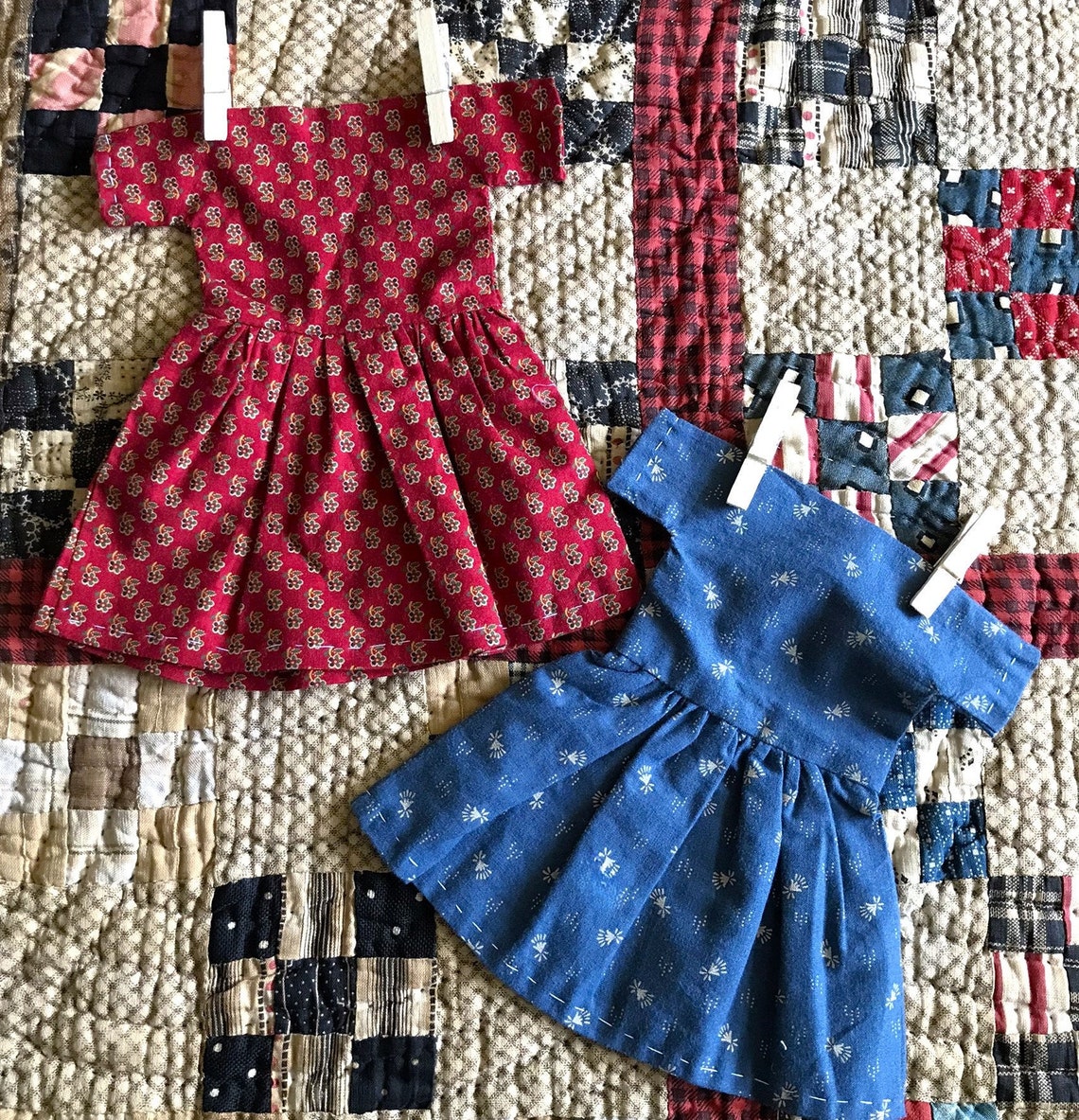 Primitive Doll Dress Pattern for Decoration - Etsy