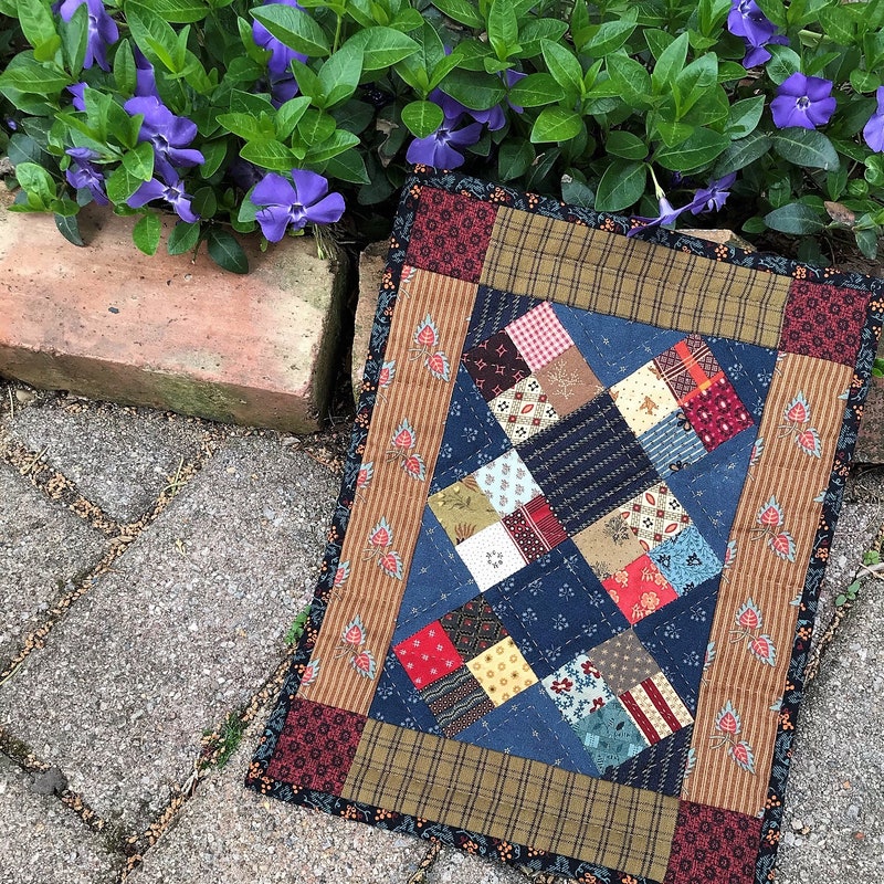 Four Patch Quilt Pattern - Etsy