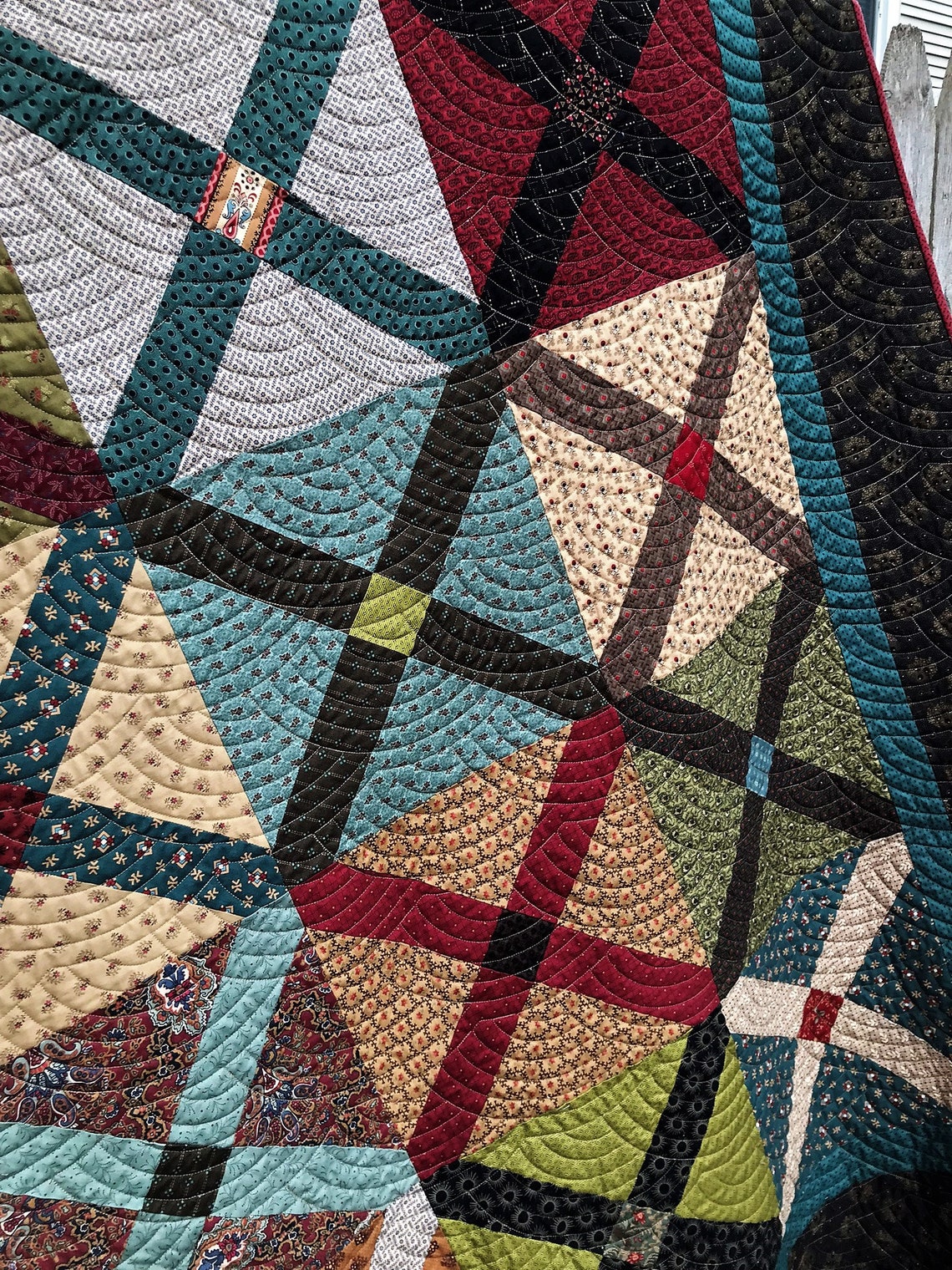 Civil War Soldier's Cot Quilt - Easy X Quilt Pattern - Etsy