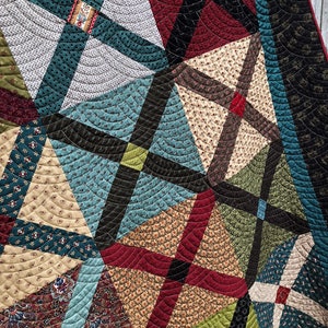 Civil War Soldier's Cot Quilt - Easy X Quilt Pattern - Etsy