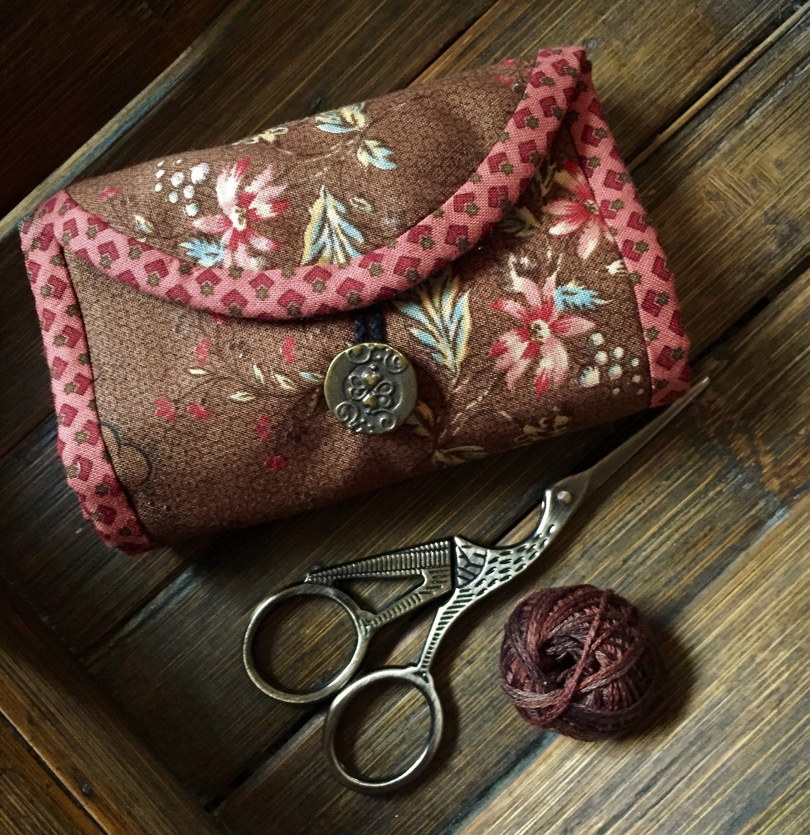 Needle Case Pattern Civil War Ladies Sewing Case Housewife - Etsy