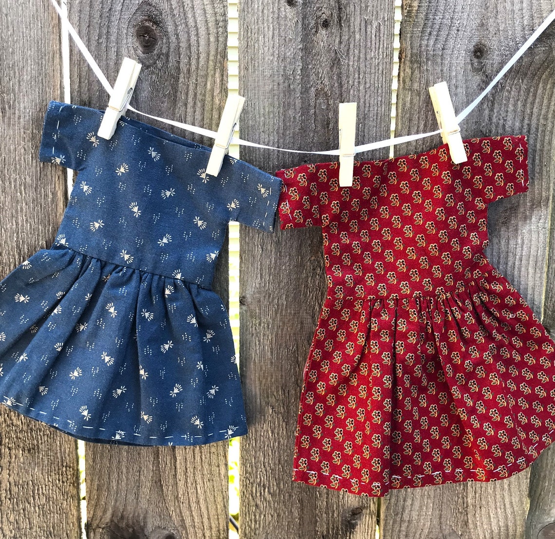 Primitive Doll Dress Pattern for Decoration - Etsy