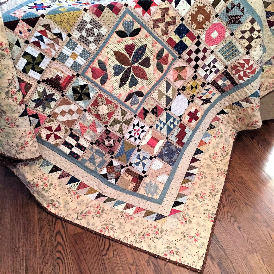 Quilt Pattern Book Schoolgirl Sampler by Kathleen Tracy 72 - Etsy