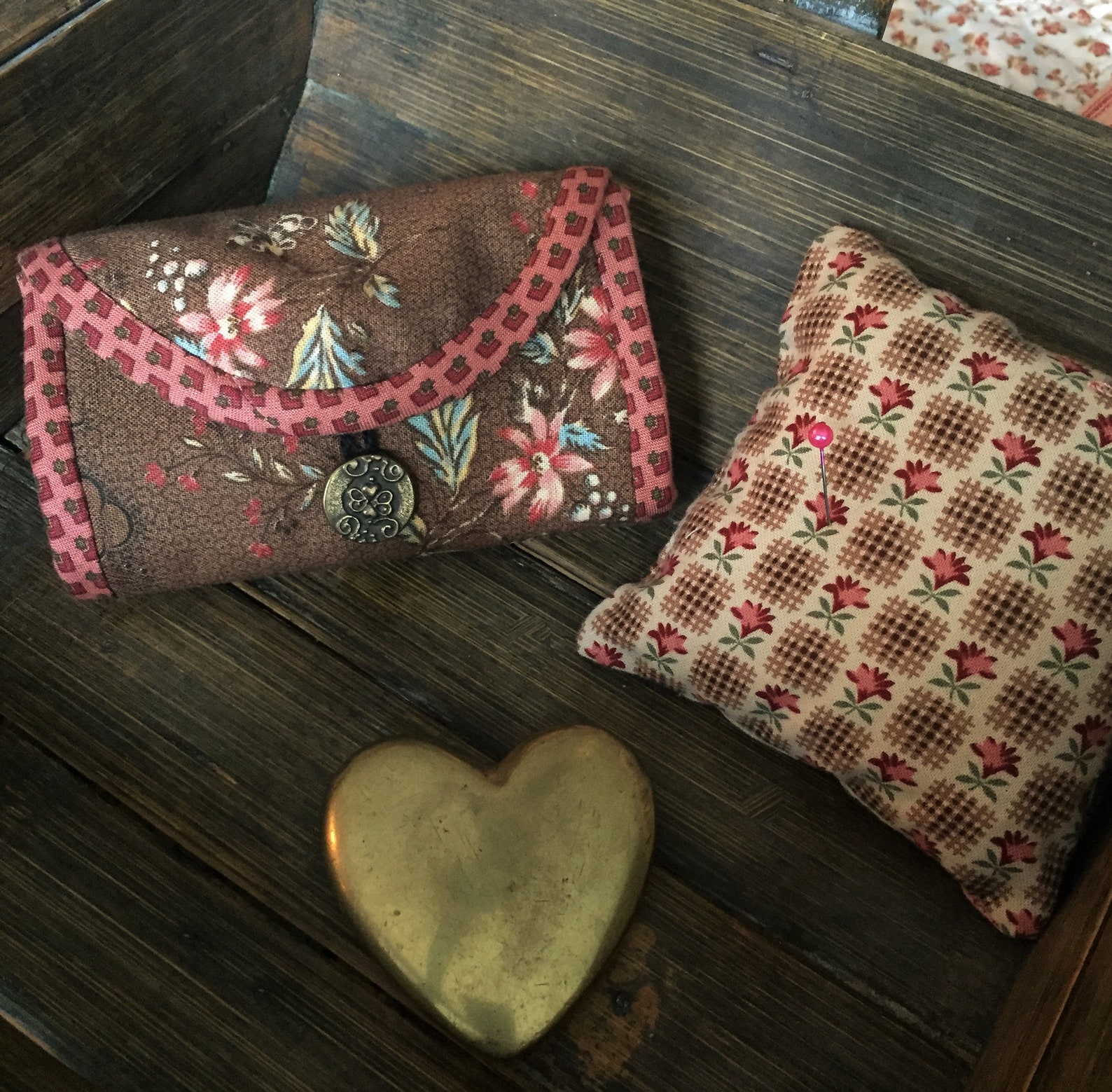 Needle Case Pattern Civil War Ladies Sewing Case Housewife - Etsy