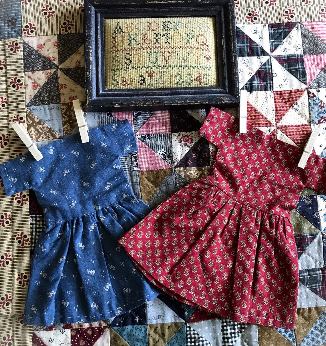 Primitive Doll Dress Pattern for Decoration - Etsy