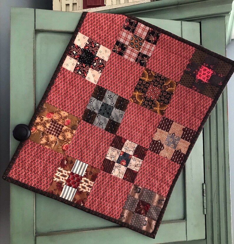 Easy Nine-patch Doll Quilt Pattern - Etsy