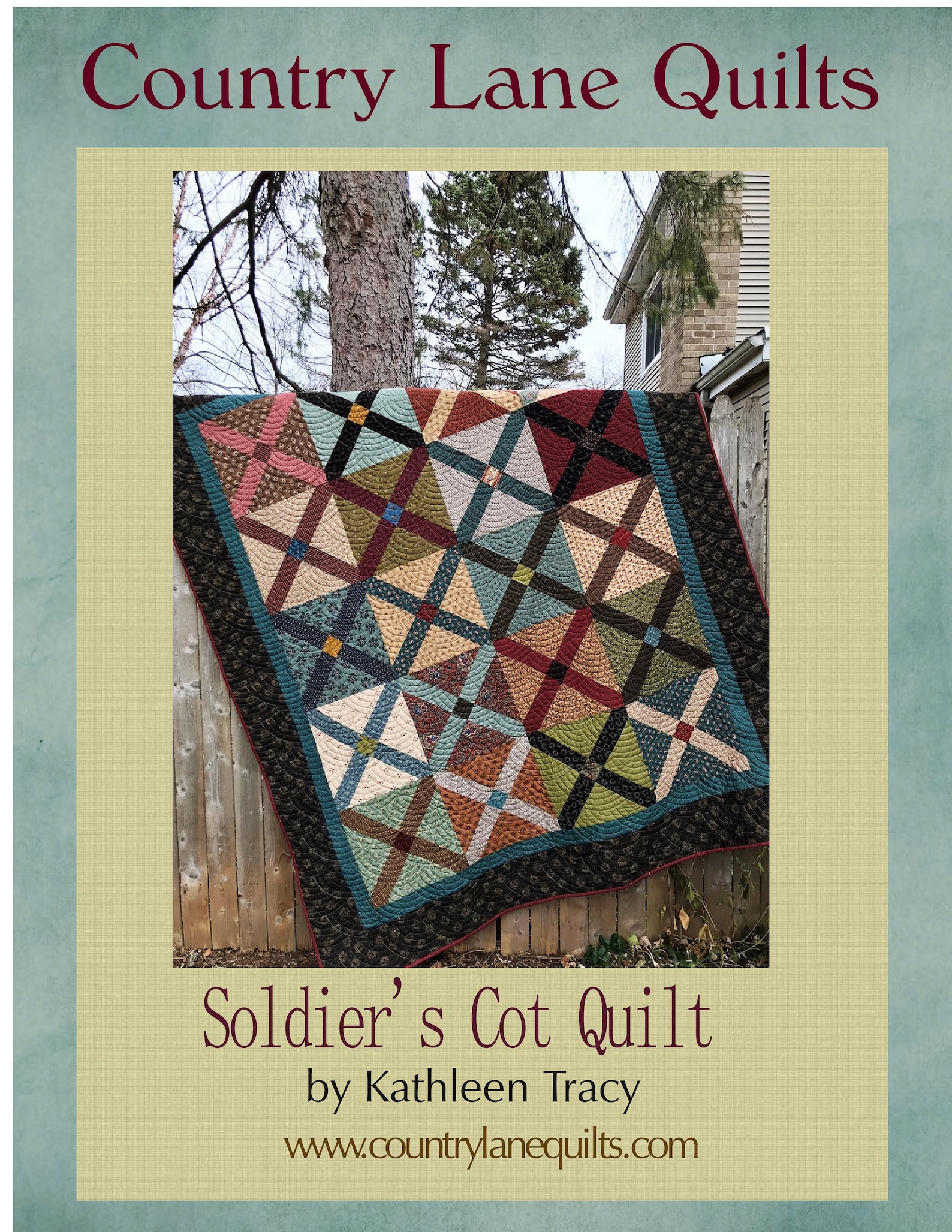 Civil War Soldier's Cot Quilt - Easy X Quilt Pattern - Etsy