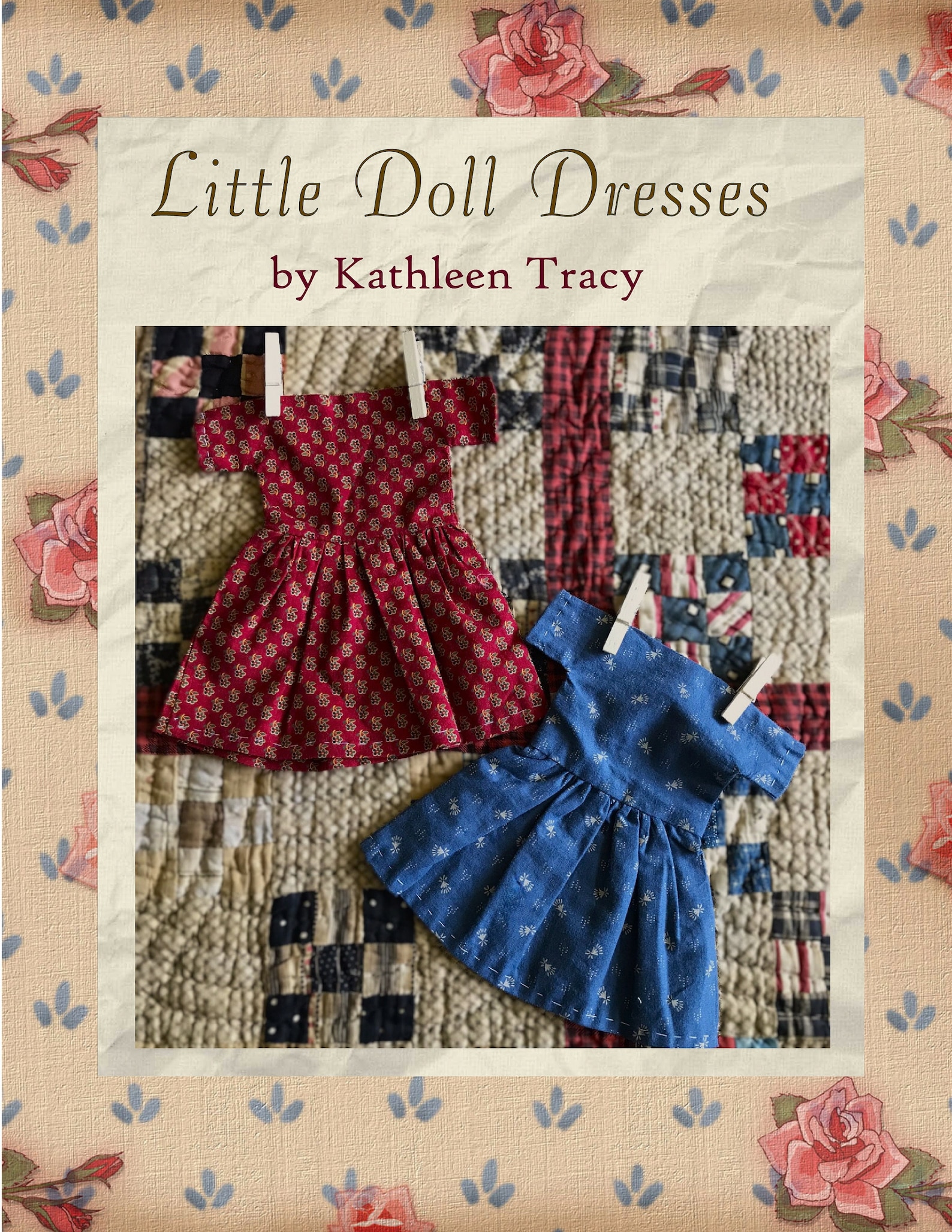 Primitive Doll Dress Pattern for Decoration - Etsy