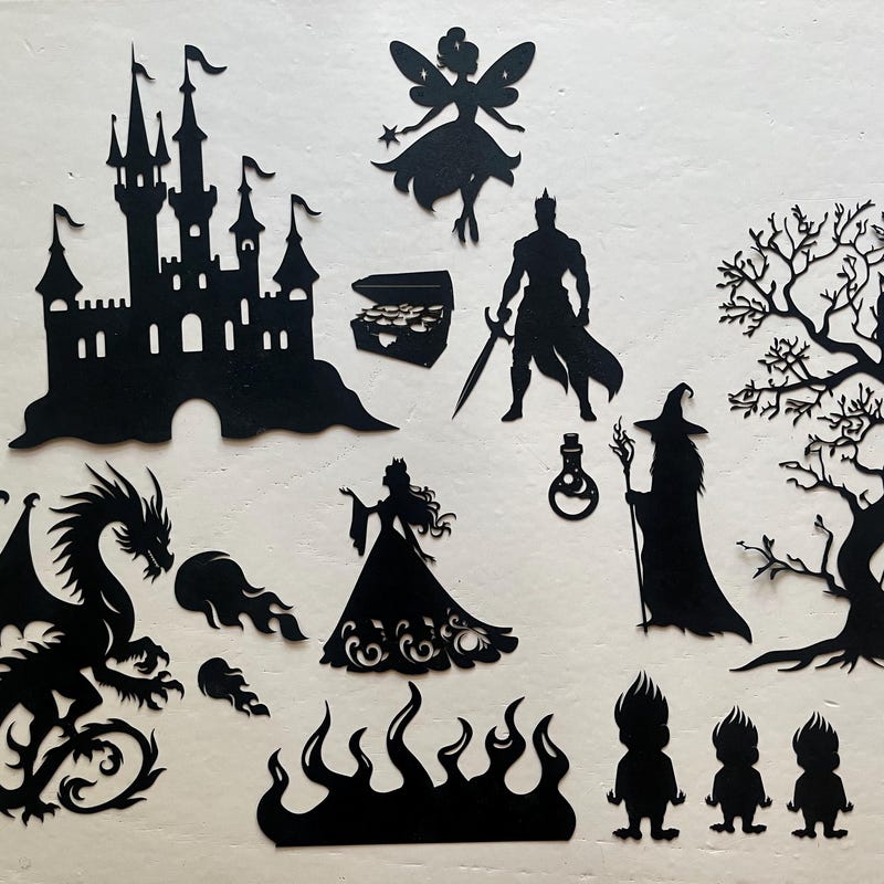 Shadow Black Knight - Etsy