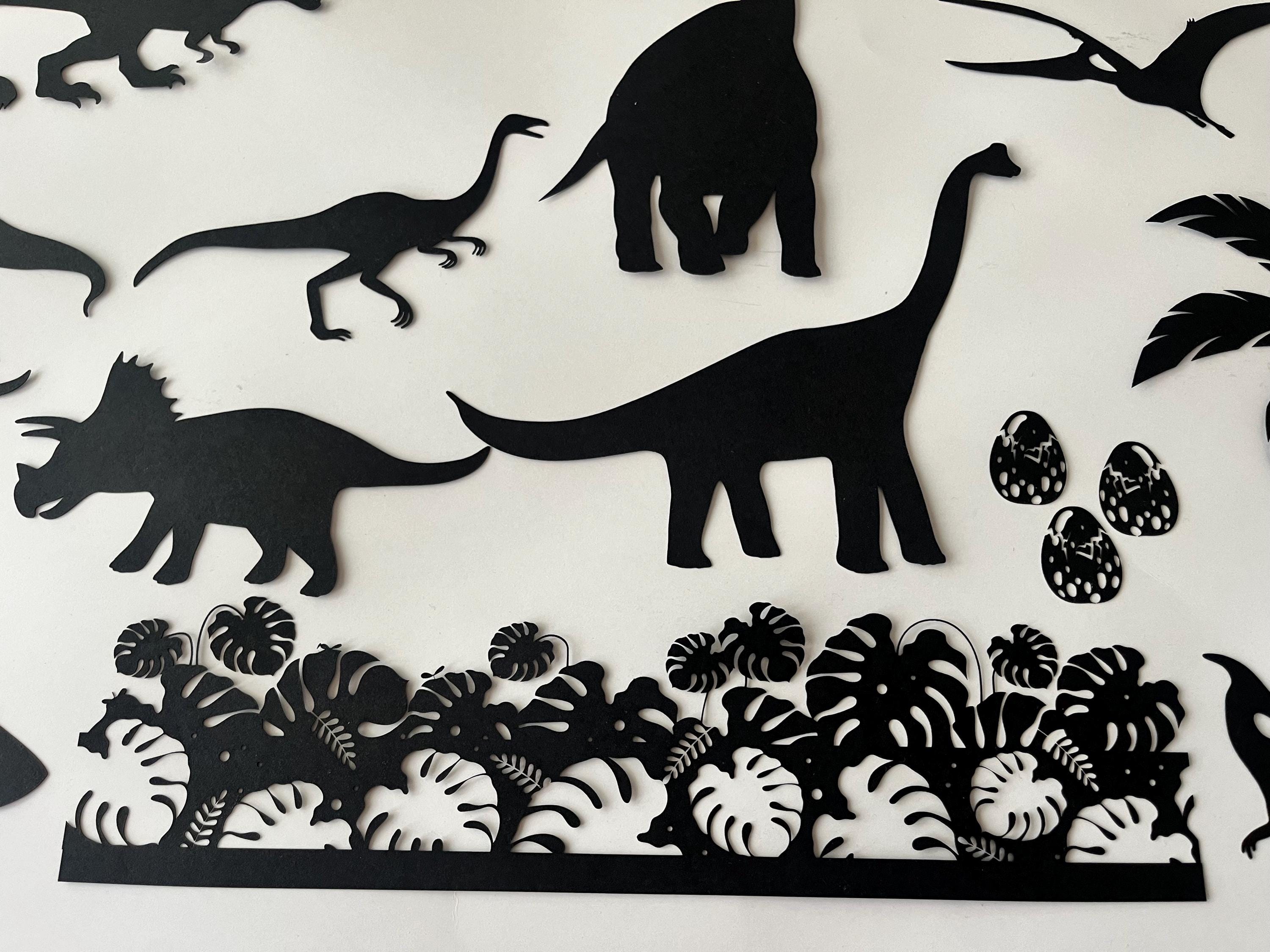 Dinosaur Shadow Puppets: Jurassic Era Storytelling Set - Etsy