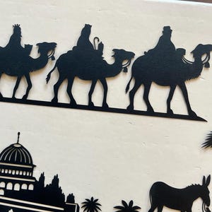 Nativity Shadow Puppet Theater: Christmas Story Puppets - Etsy