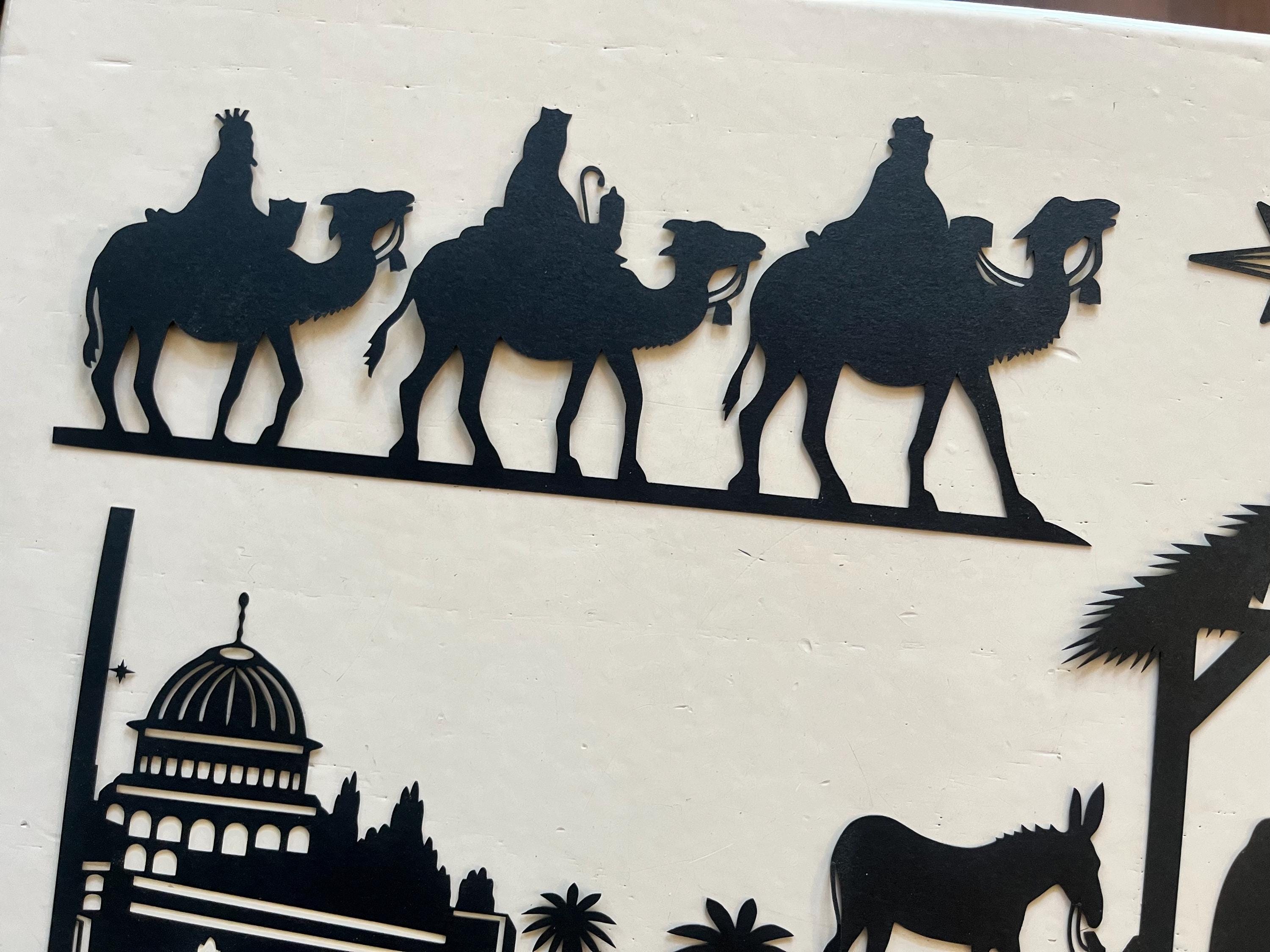 Nativity Shadow Puppet Theater: Christmas Story Puppets - Etsy