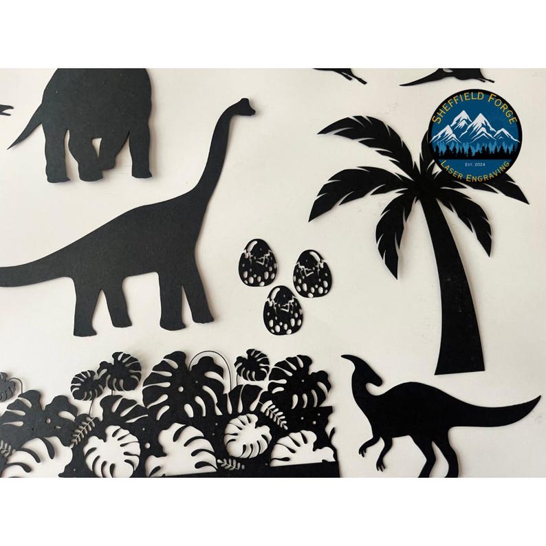 Dinosaur Shadow Puppets: Jurassic Era Storytelling Set - Etsy