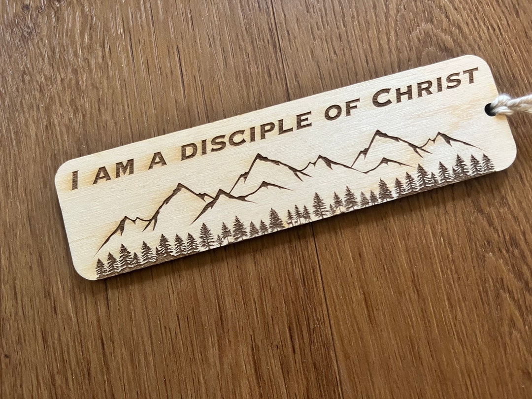 Wooden Bookmark, Custom Engraving, Reader Gift, LDS Youth Theme, Church ...