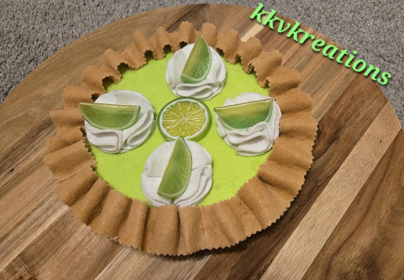Faux Blueberry, Cherry,apple Pie Décor – Realistic Fake Pie Display ...