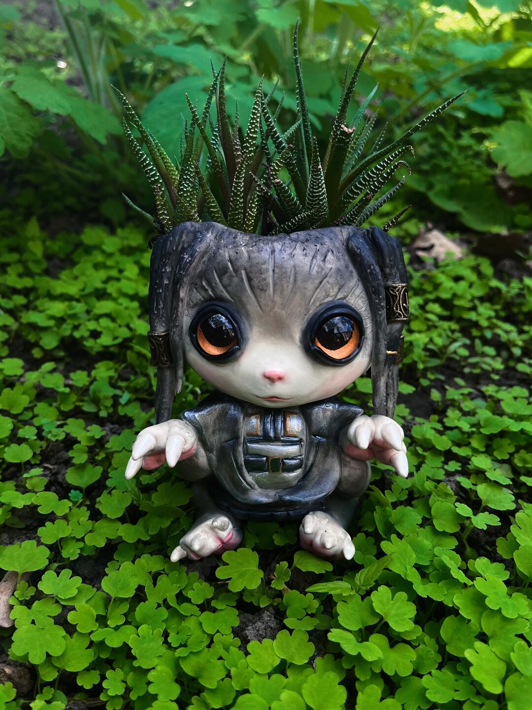 Predator Flower Pot, Handmade - Etsy