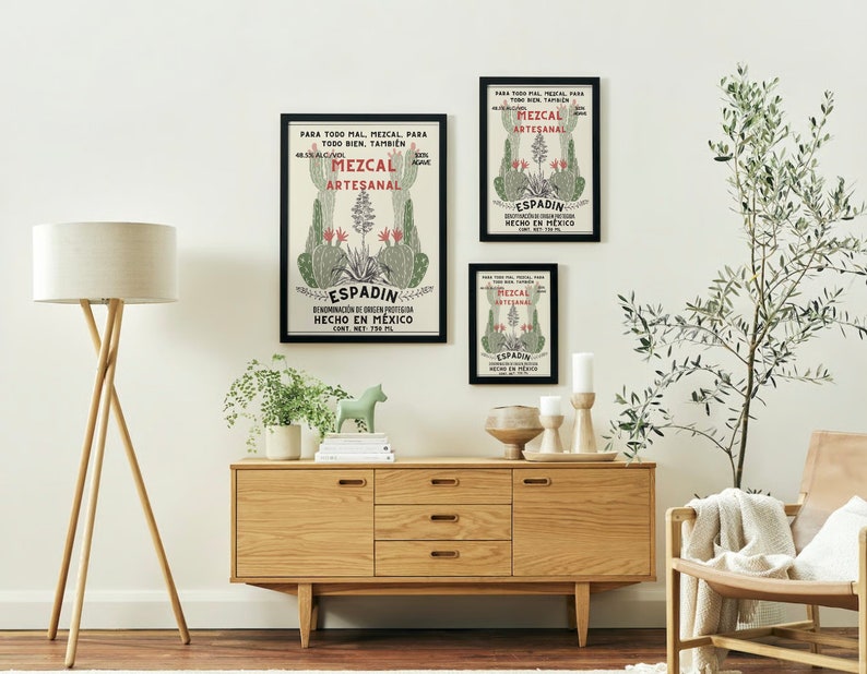 Poster Mezcal, México, Oaxaca - Etsy