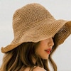 Cloche Hat Womens, Cottagecore, Sun Hat, Organic Cotton, Newsboy Cap ...