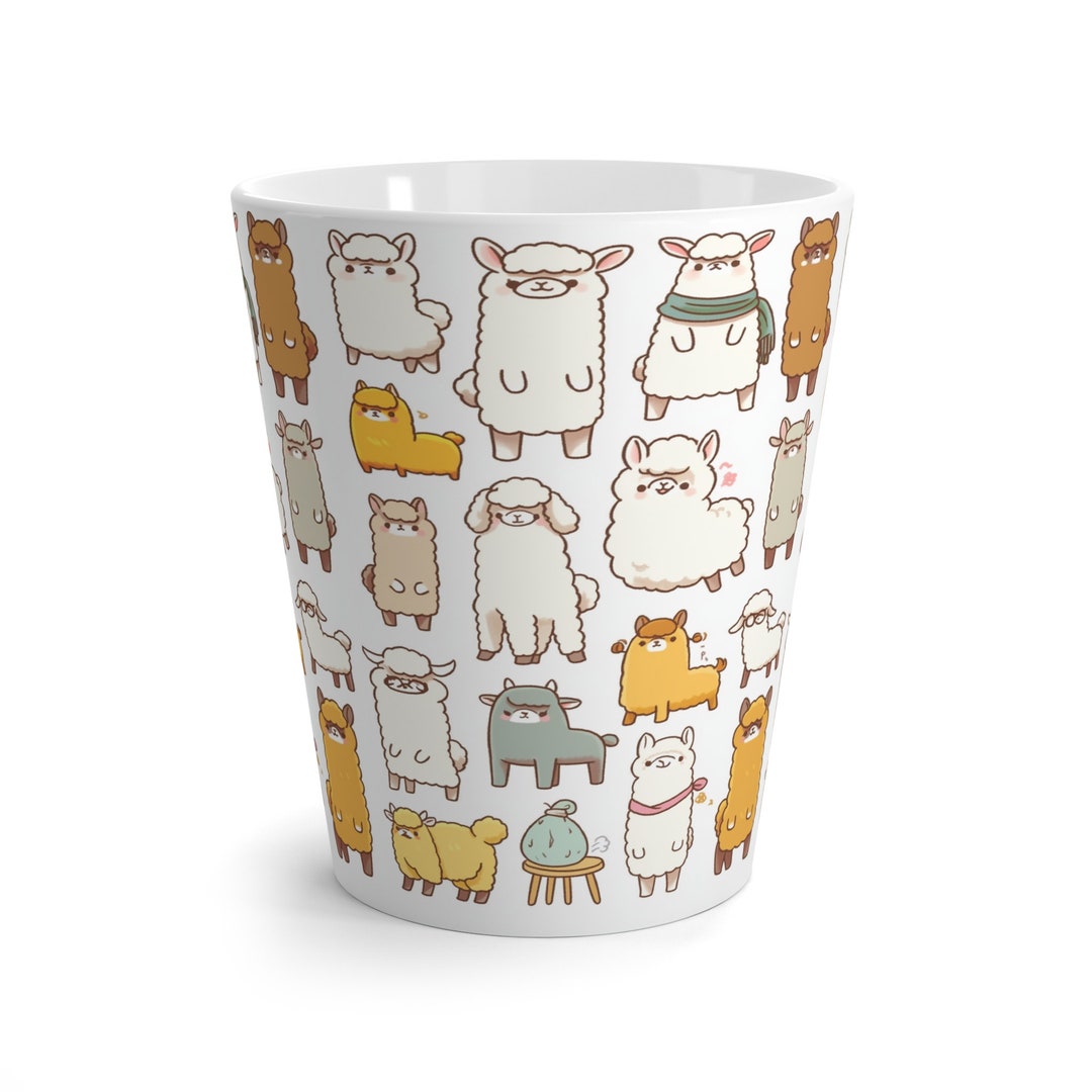 My Adorable Alpacas Latte Mug - Etsy