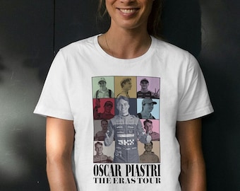 Oscar Piastri Eras Tour Tee V1 F1 Racing Fan Shirt Unisex Formula 1 ...