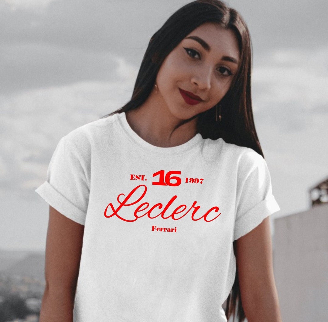 Charles Leclerc T Shirt, F1 Charles Leclerc, F1 Shirt, Ferrari T-shirt ...