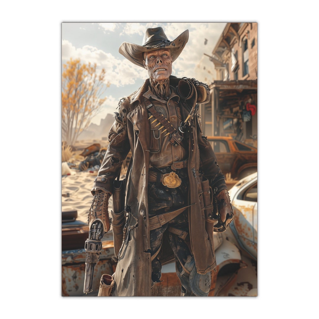 Fallout Ghoul Gift Wrapping Paper Sheets, 1pc - Etsy