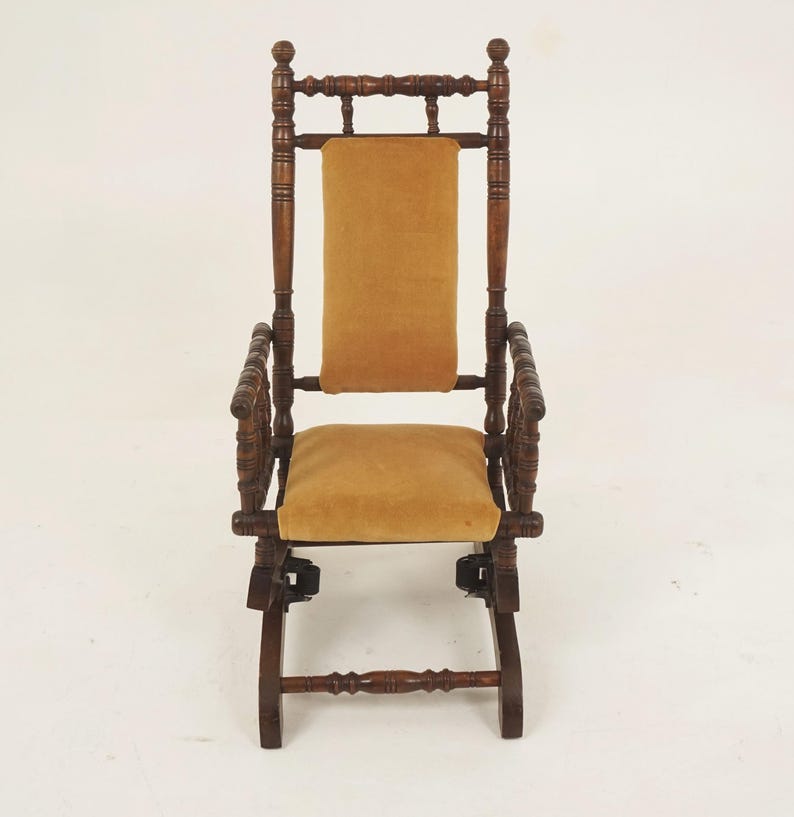 Antique Rocking Chair, Childs Chair, Beechwood, American 1880, F-582 - Etsy
