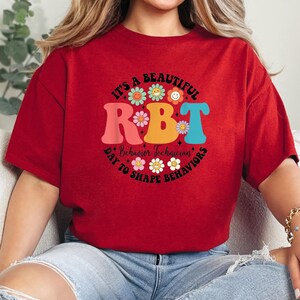 Therapist Registered Behavior Tech Shirt, Rbt Behavior Shirt, ABA ...
