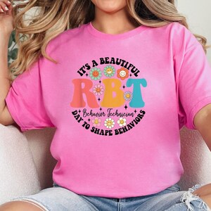 Therapist Registered Behavior Tech Shirt, Rbt Behavior Shirt, ABA ...