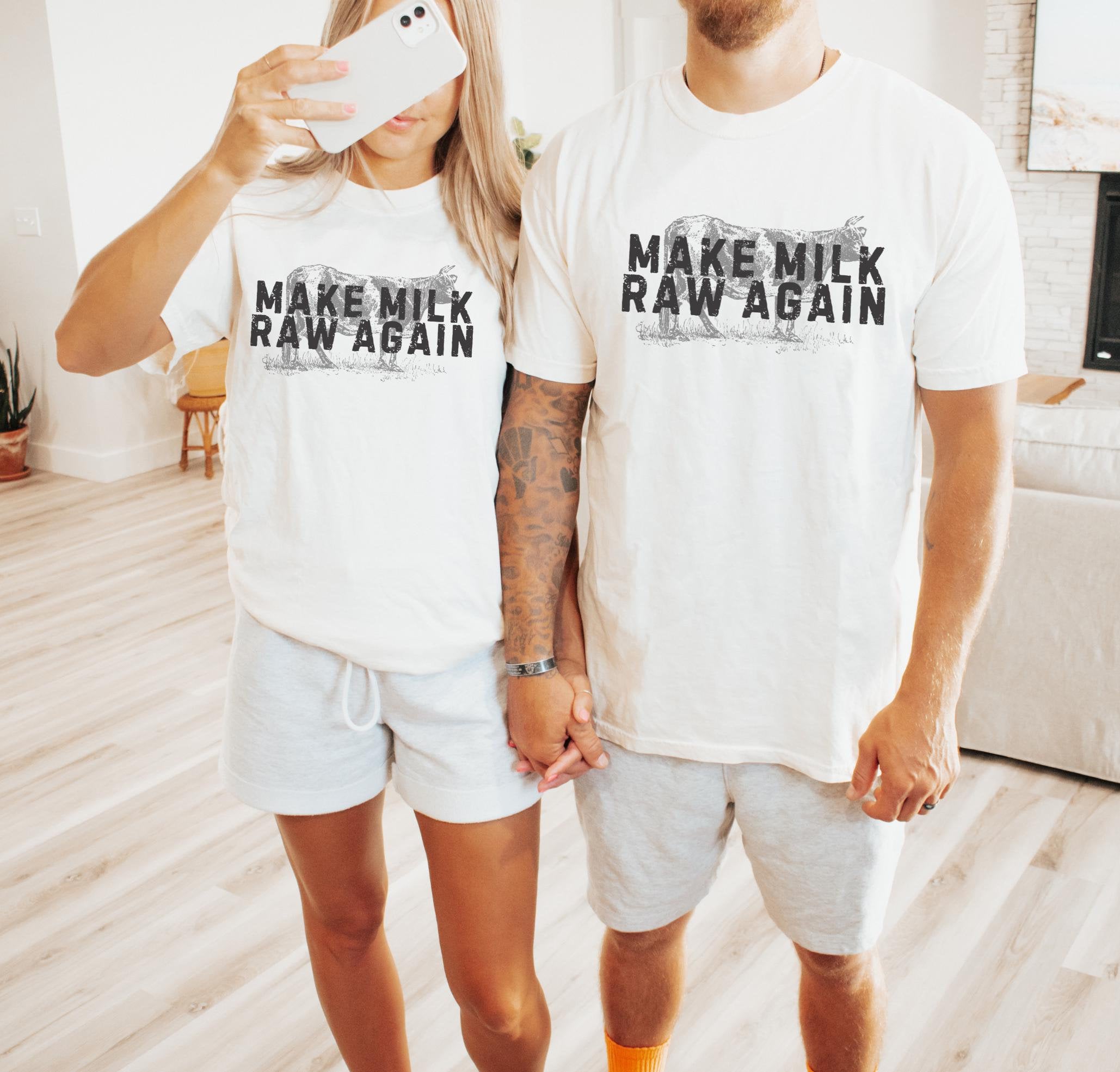 Comfort Colors | Make Milk Raw Again T-shirt | Unisex Raw Milk Shirt ...