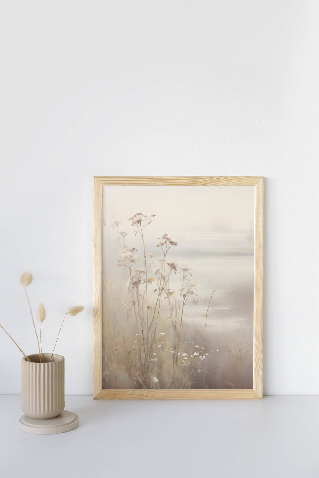 Wildflower Poster Print Aesthetic Prints Floral Wall Art Botanical Wall ...