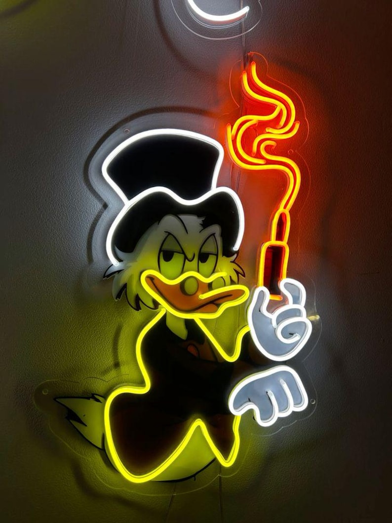 Custom UV Printed Neon Sign – LED Wall Art, Acrylic Neon Home Decor ...