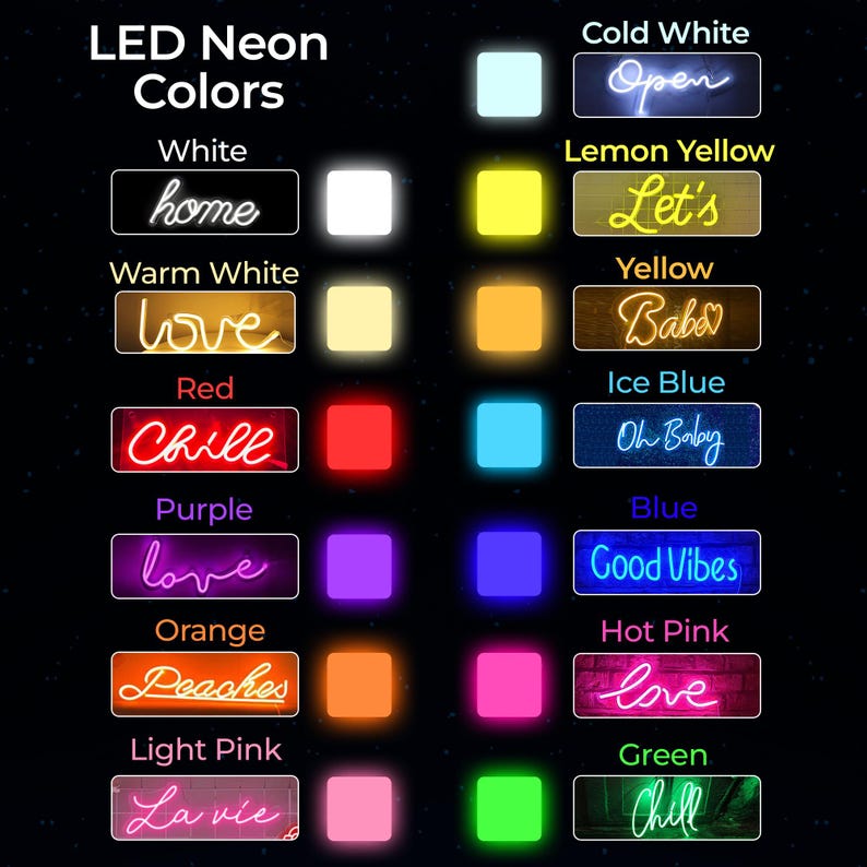 Good Vibes Only | Neon Sign| Custom Name Neon Sign| Led Sign| Outdoor ...