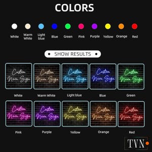 Custom Neon Sign Logo Neon Sign Custom Name Neon Sign Led Sign ...