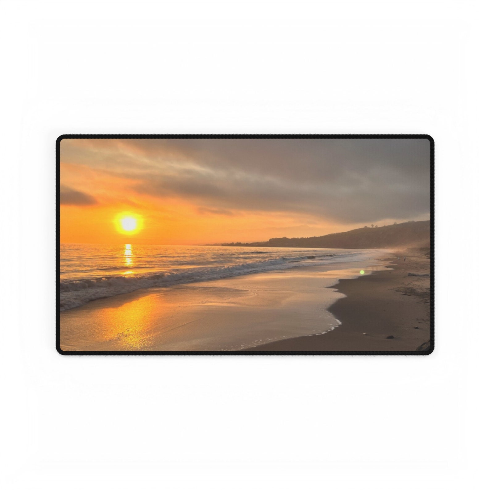 Sunset, Beach, Ocean, Pacific Ocean, Mouse Pad, Desk Mats - Etsy